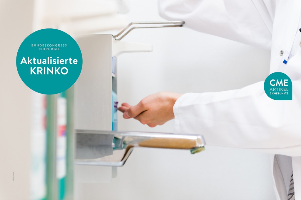 CME Artikel: Aktualisierte KRINKO-Empfehlung zur Prävention postoperativer Wundinfektionen ...
